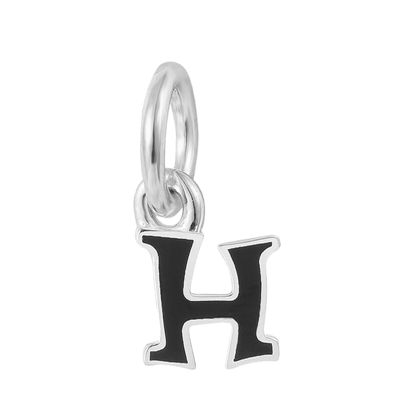 Buy Letter H Silver Charm Online | TALISMAN